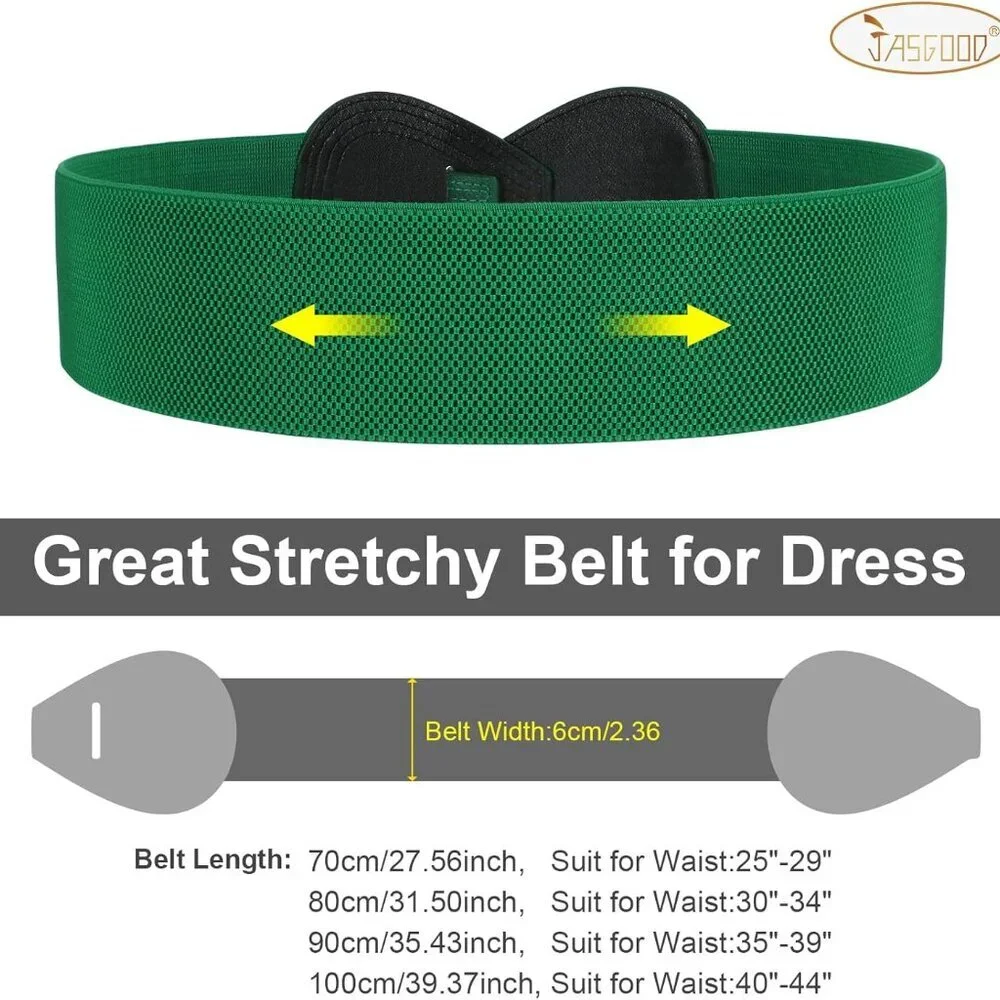 Accessories | Women Stretchy Belts For Dress Vintage Wide Elastic Waist ...